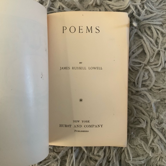 Other | Rare Lowells Poems | Poshmark